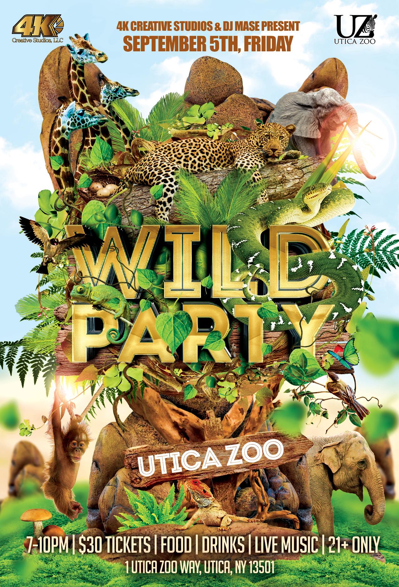 WILD Party in the Zoo | Cornhill Revitalization Project